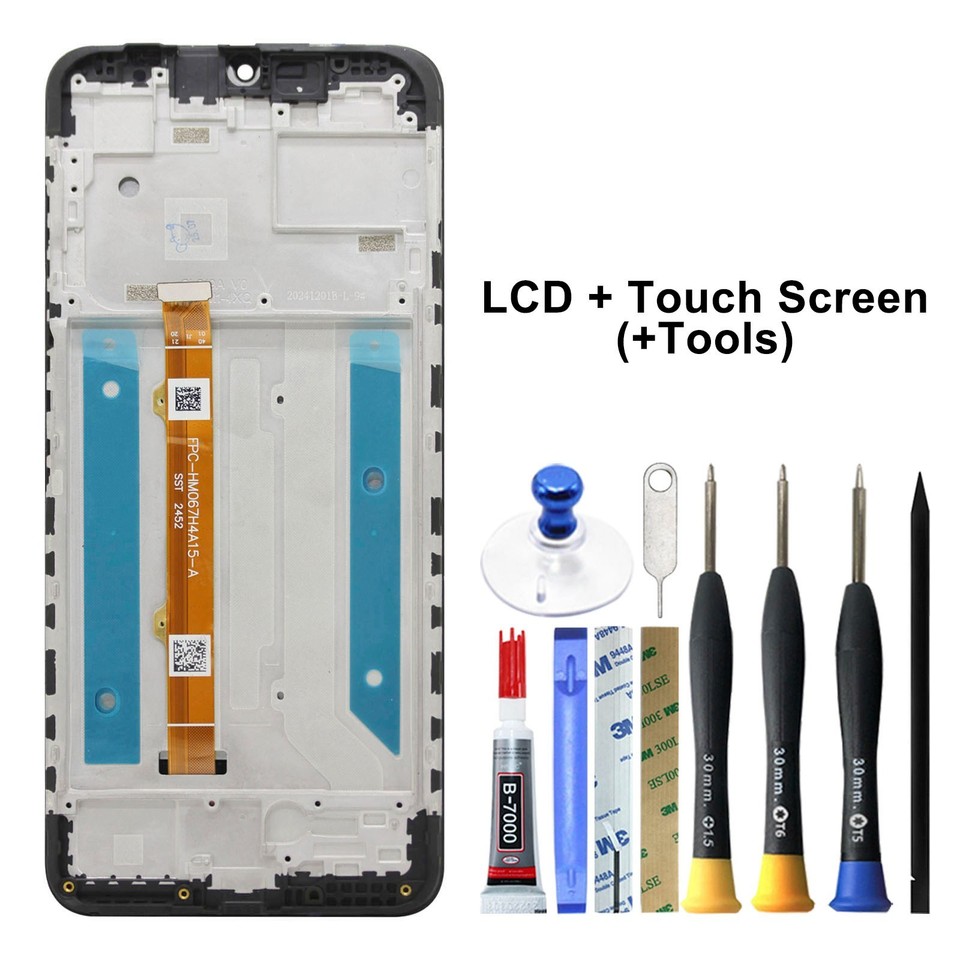 OEM LCD Display Touch Screen Digitizer or + Frame For Cricket Wireless ...