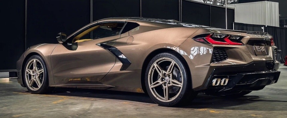 Factory GM Stock Corvette Wheels Rims Tires Stingray Original Base C8 ...