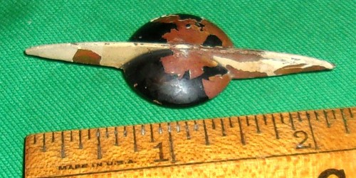 Majestic Radio Dial Pointer 7T11, 7TU11 (1939) tin painted chipped 1/4 ...