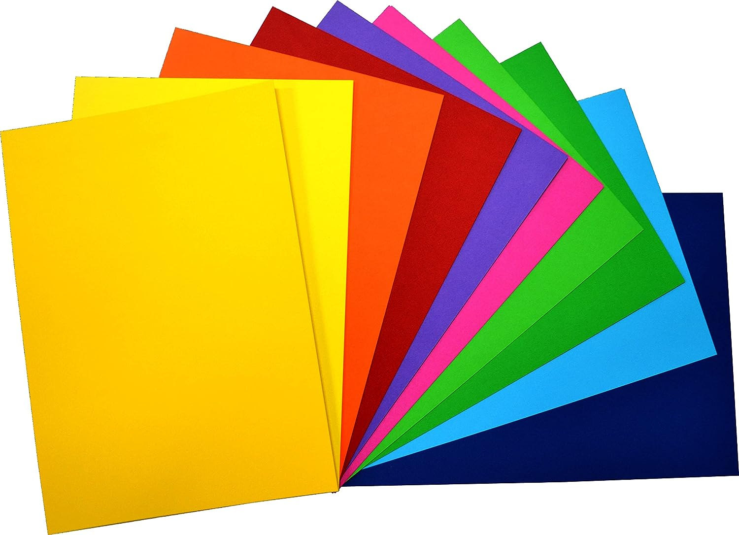 A4 Coloured Cardboard 100 Sheets, Assorted | eBay