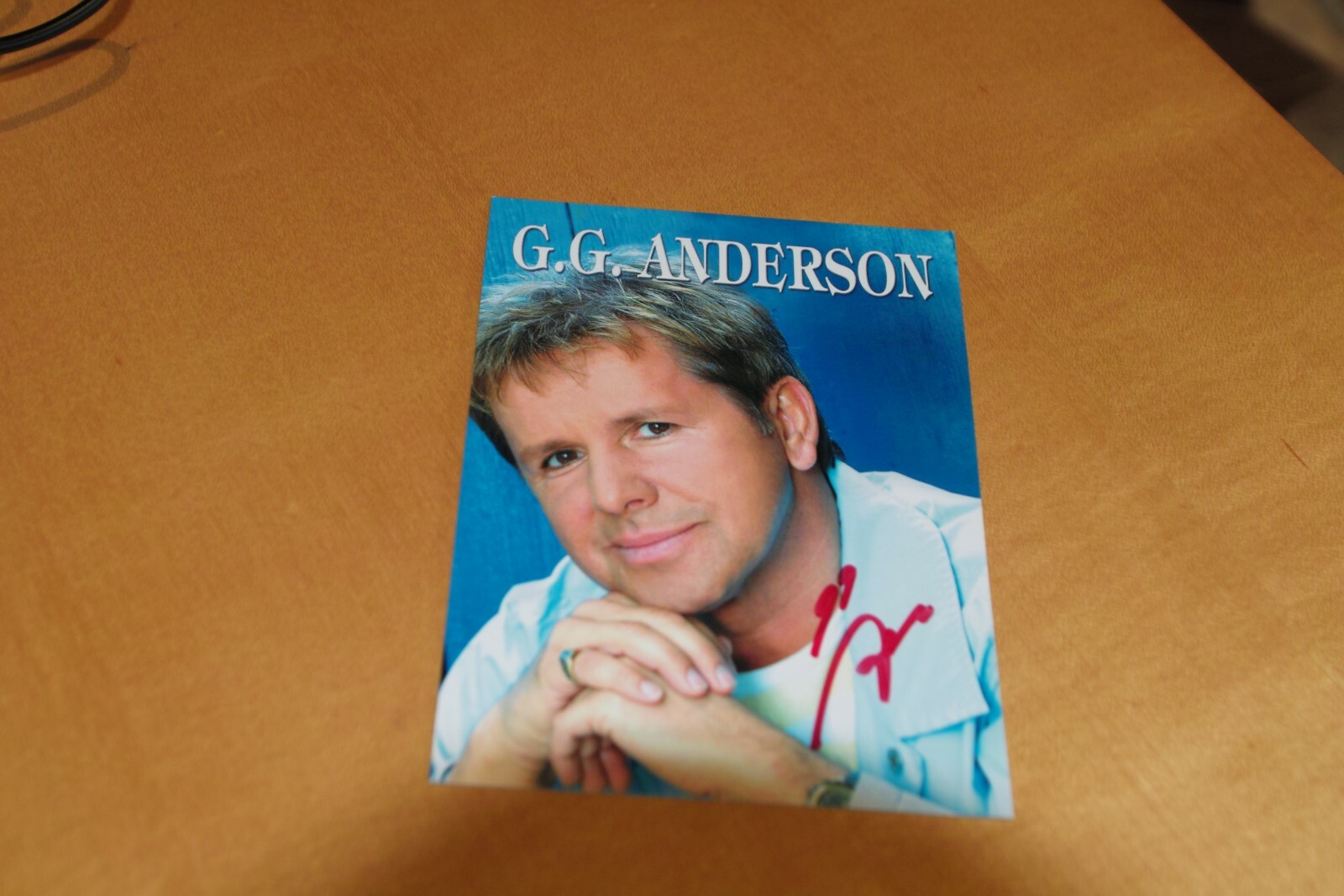 G G Anderson *Autogrammkarte *SÄNGER*DAFÜR LEB ICH | eBay.de