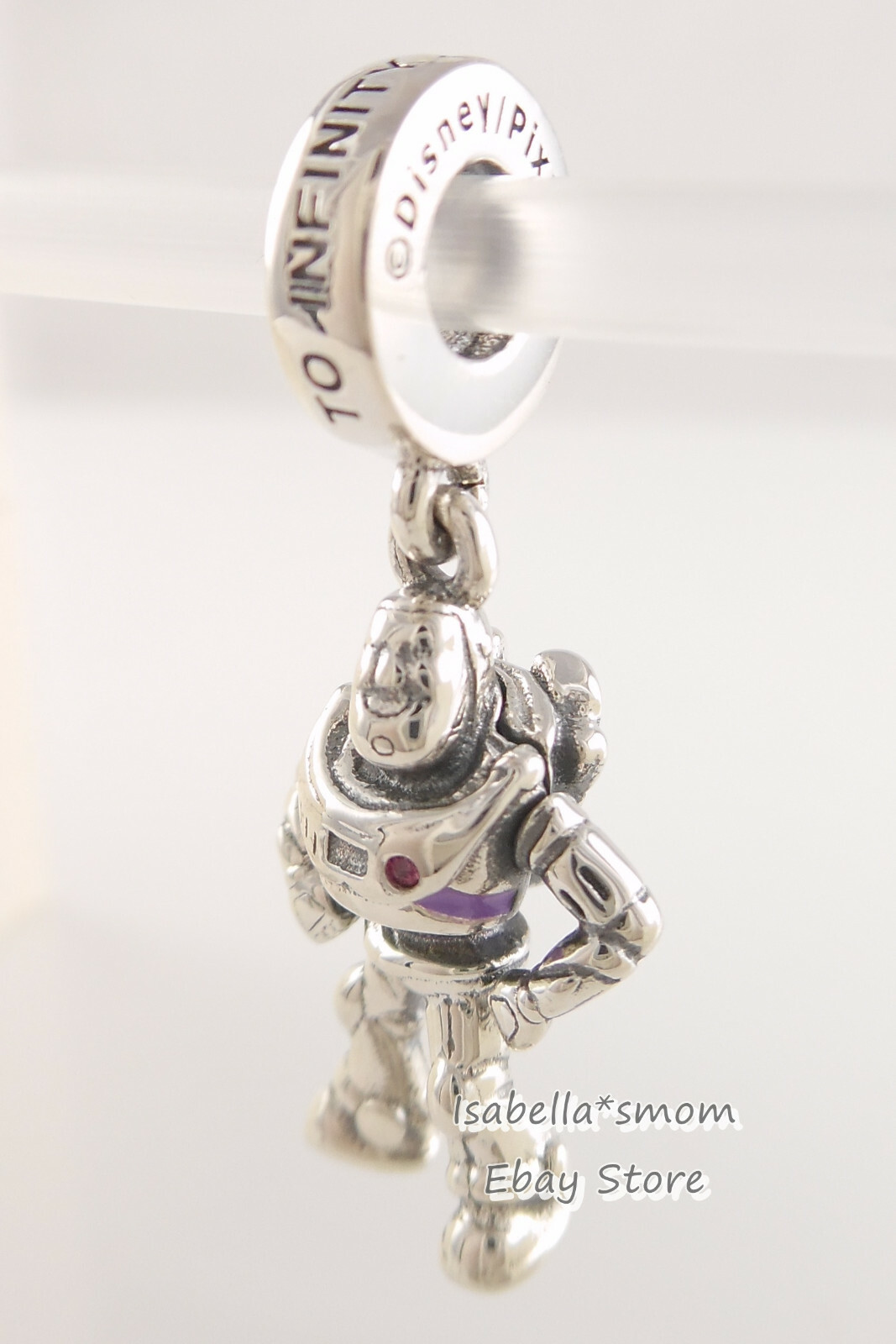Disney Pixar BUZZ LIGHTYEAR Authentic PANDORA TOY STORY Dangle Charm ...