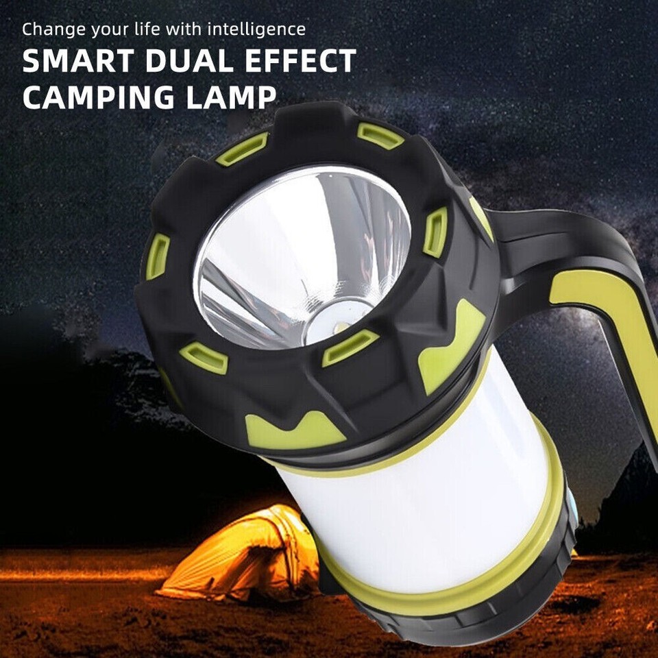 Linterna USB Reflector Para Acampar Cazar Lampara LED Recargable con ...