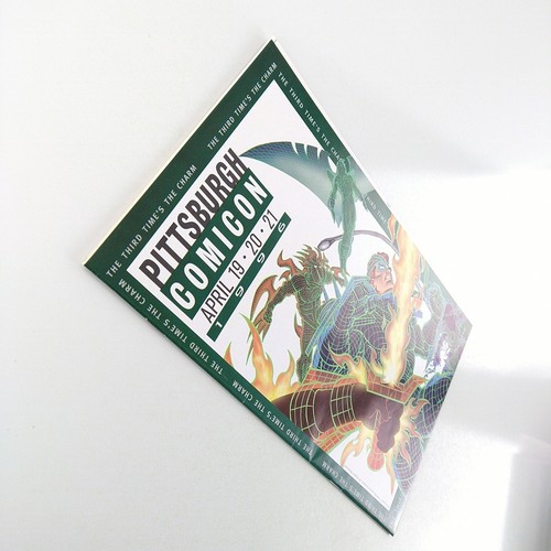 Pittsburgh Comic-Con #1 Souvenir Program (1996 Marvel Comics) | eBay