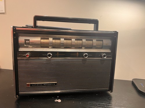 Vintage National Panasonic RF-3000 A 6 Band Portable Shortwave Radio ...