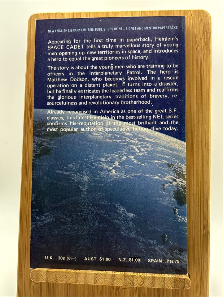 Robert Heinlein - Space Cadet (New English Library, 1971) - UK edition ...