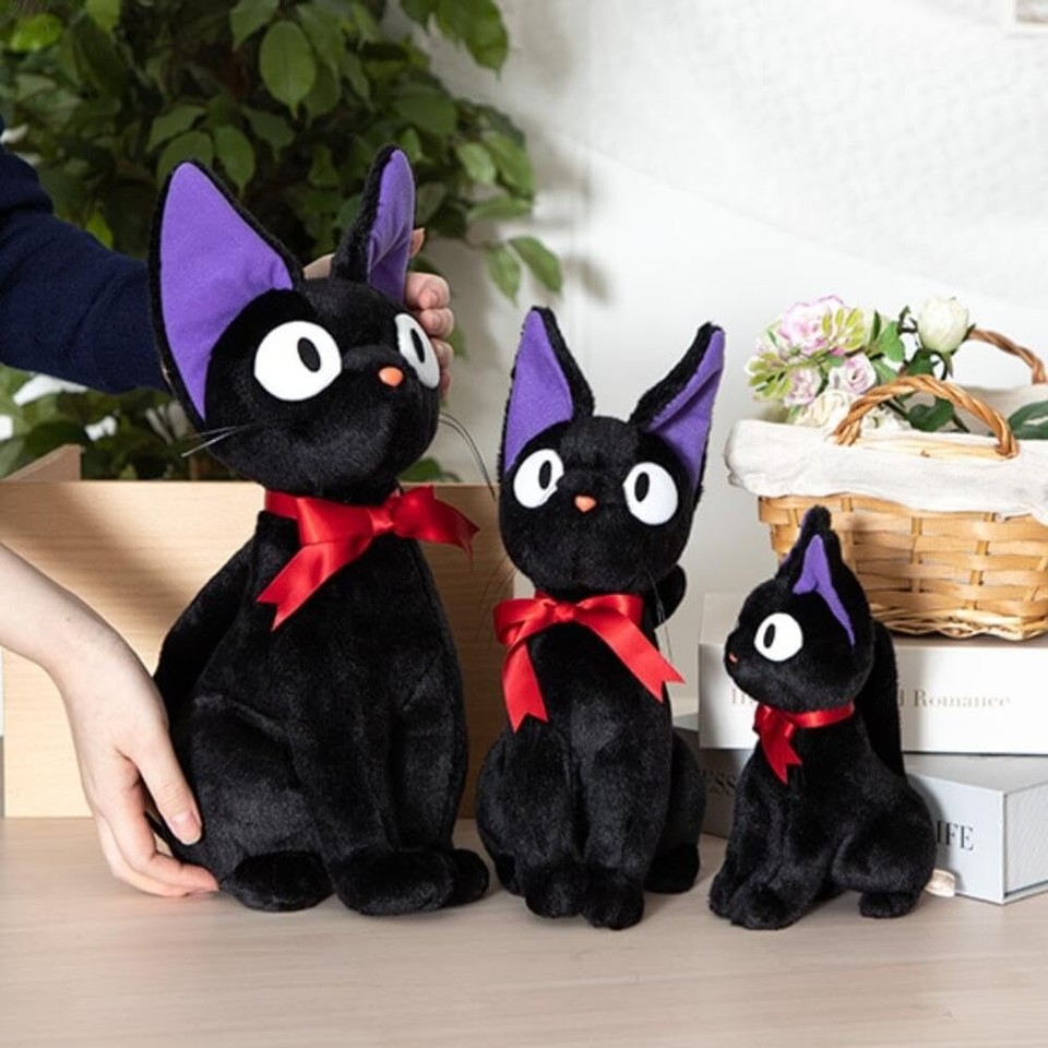 Sun Arrow Studio Ghibli Black Cat Jiji Plush Toy L K9347 | eBay