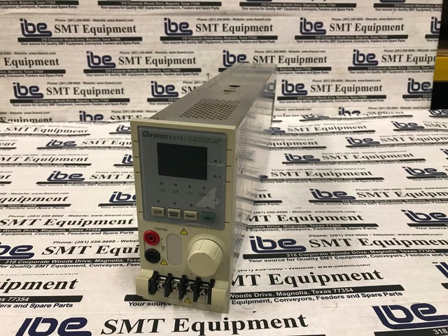 Chroma 63101 DC Electronic Load Module for sale online | eBay