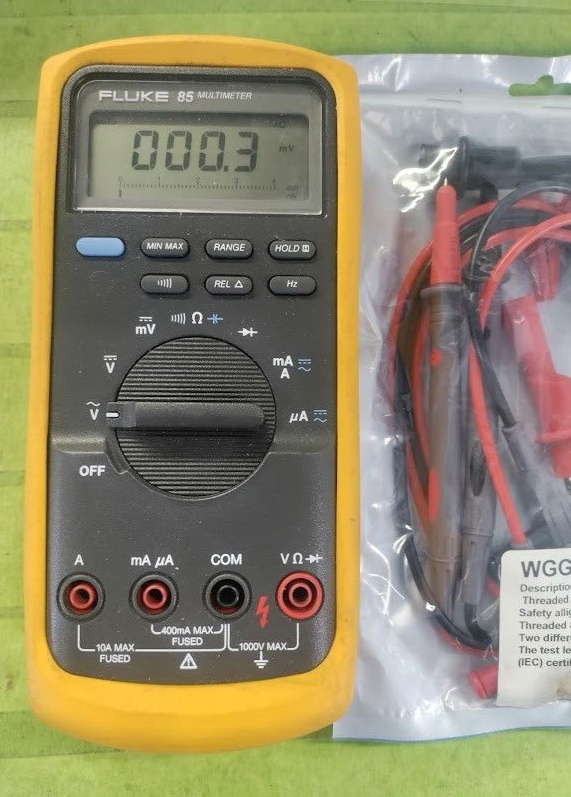 FLUKE 85 - Digital Multimeter With Rubber Case, New Leads, Fully Tested ...
