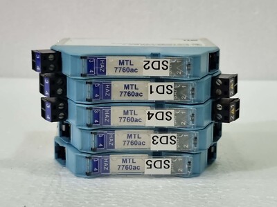 1 × BARRIERS MTL7760AC THERMOCOUPLES 2 CH ANALOGUE 10V, 200 mA | eBay
