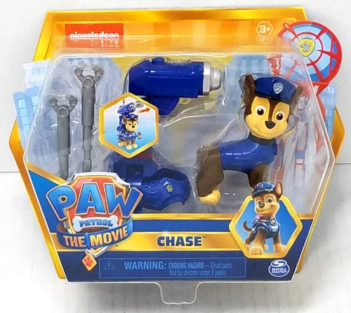 PAW Patrol The Movie CHASE With Pup-Pack Attachment NIP New Police Dog ...
