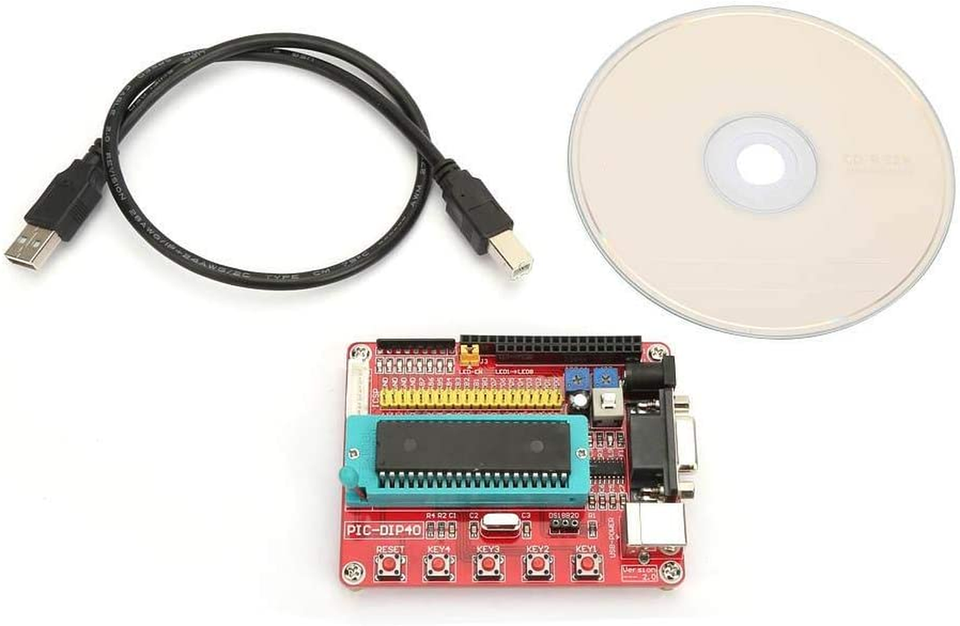 Microchip Learning Development Board, PIC16F877A Microcontroller ...