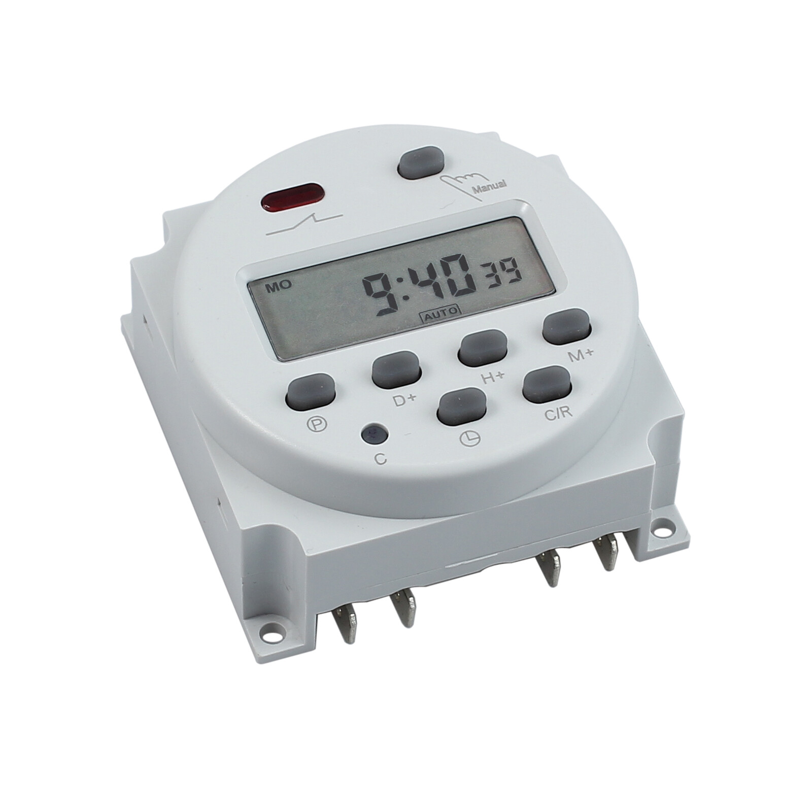 12V/24V/240V Timer Switch Digital Programmable Control LCD Time Relay ...