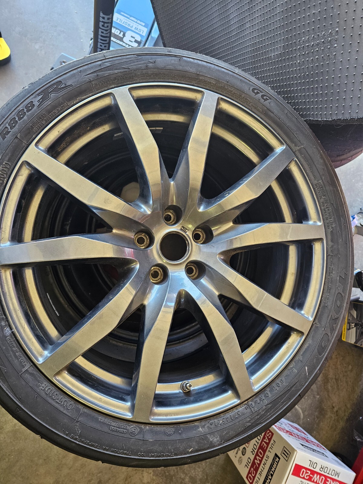 Nissan GT-R OEM Wheels 20" GTR RAYS ENG Rims | eBay