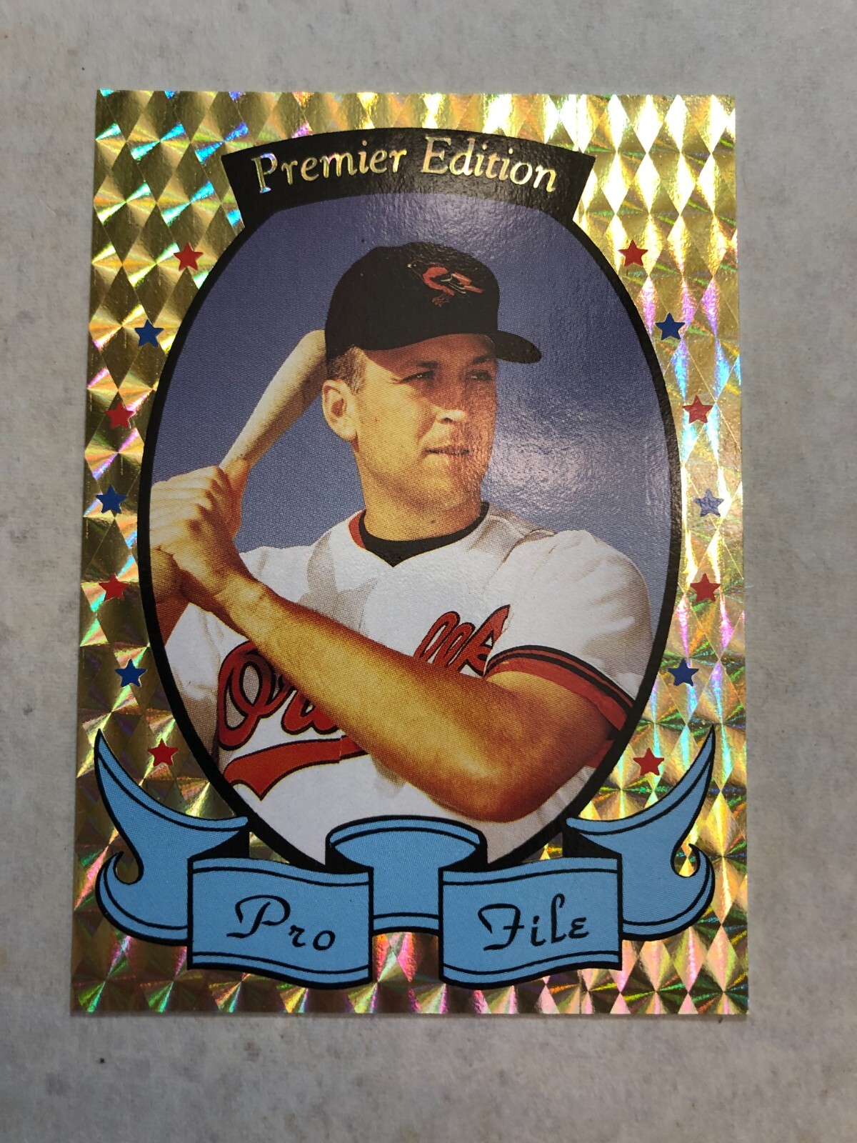 Cal Ripken Jr Baltimore Orioles ProFiles In Sports Promo Broder Card #9 ...