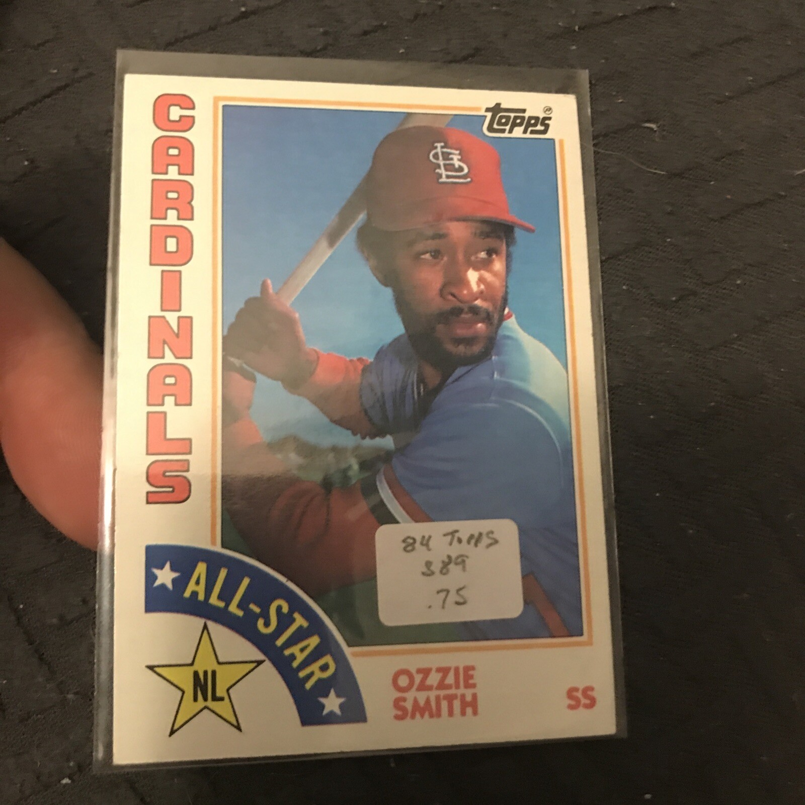Ozzie Smith 1984 Topps All Star Baseball Card #389 (oo) | eBay