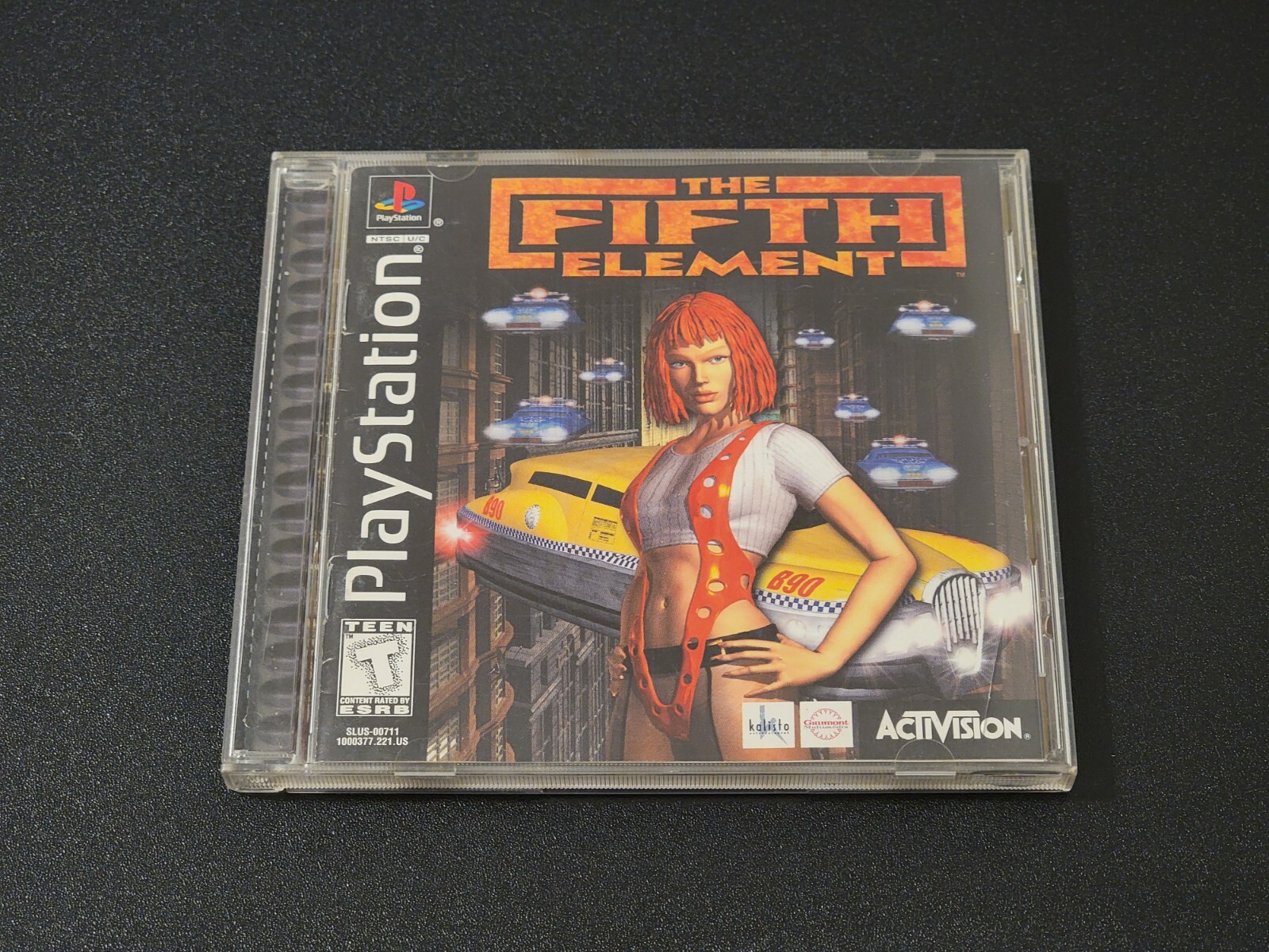 Fifth Element PS1 (Sony PlayStation 1, 1998) Complete CIB 47875103771 ...