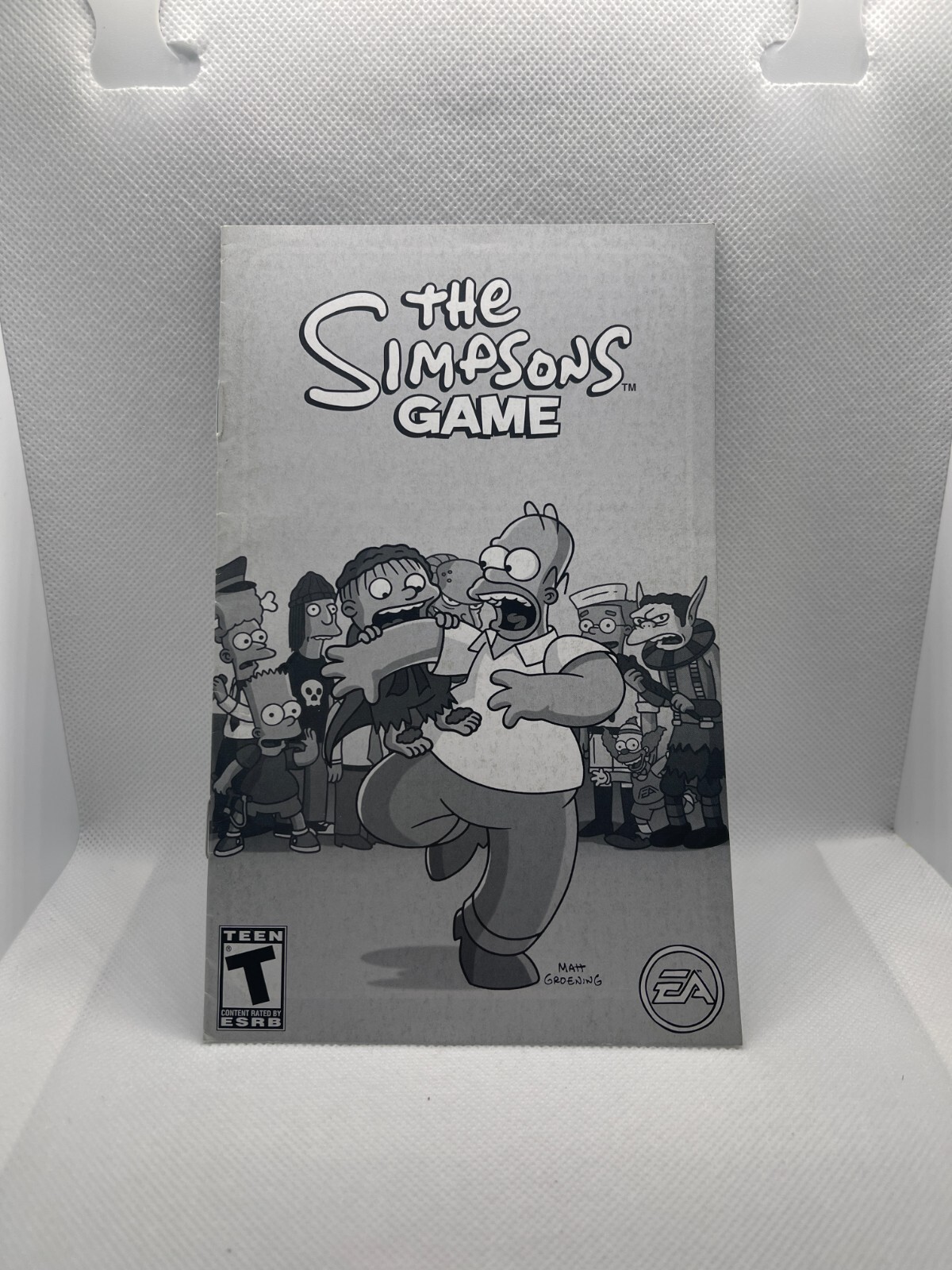 The Simpsons Game Sony PlayStation 2 PS2 Instruction Manual ONLY NO ...