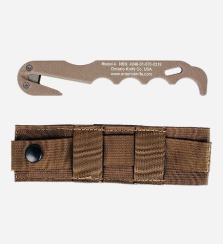 Ontario Knife Model 4 Strap Cutter / Rescue Tool Model 4 - *New In ...