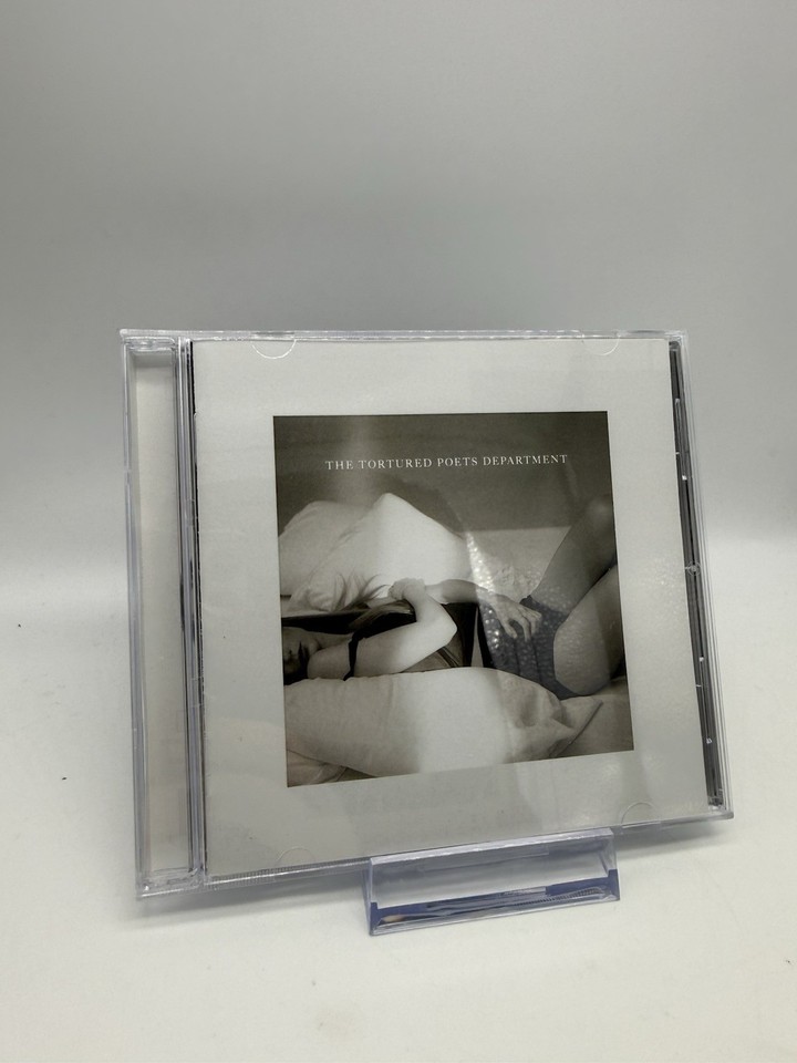 The Tortured Poets Department TTPD Taylor Swift CD - SIGNED AUTOGRAPHED ...