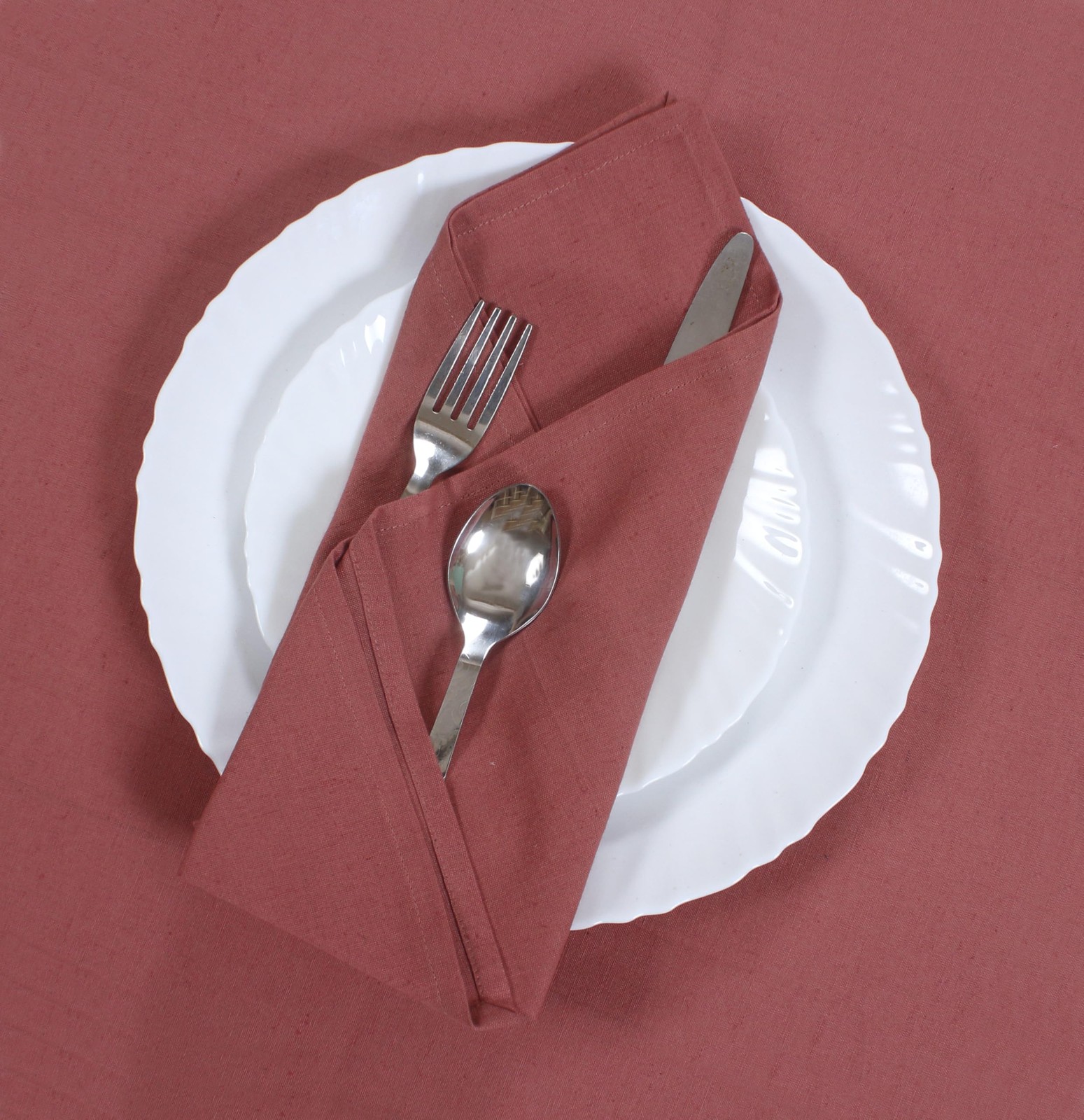 Cloth Napkins Set of 6 (17.5x17.5) inch 100% Cotton Dinner Napkin ...