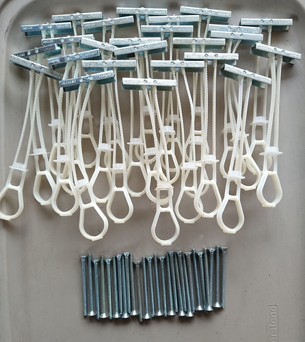 TOGGLER SNAP Toggle Bolts 3/16 -24 Hollow Wall Anchors with Bolts - 25 ...