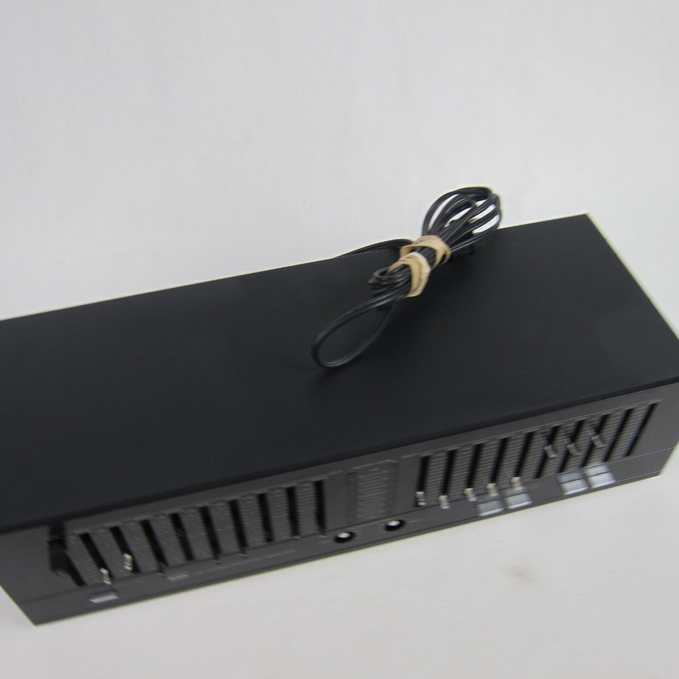 Vintage BSR Model 1100 10-Band Stereo Frequency Equalizer EQ Black ...