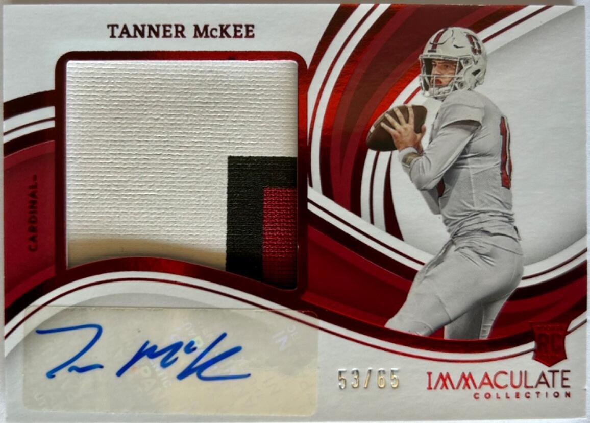 2023 Panini Immaculate Collection Collegiate - Premium Patches Rookie ...