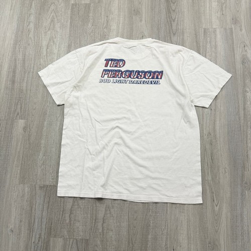 Vintage Ted Ferguson Bud Light Daredevil Shirt Men's Extra Large y2k ...