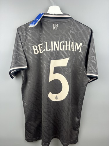 Bellingham Real Madrid Jersey 24/25 Third Soccer Shirt IY1763 Adidas ...