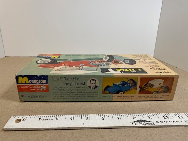VINTAGE!! RARE!! Monogram The Little “T” Model Kit 1/24 Kit#PC92-149 ...