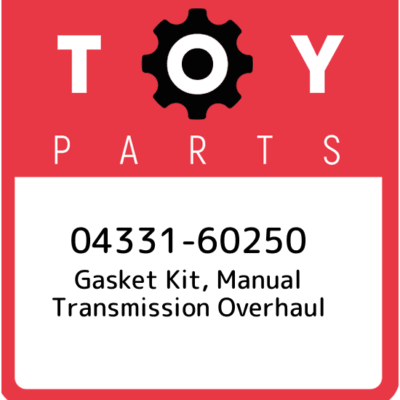 04331-60250 Toyota Gasket kit, manual transmission overhaul 0433160250 ...