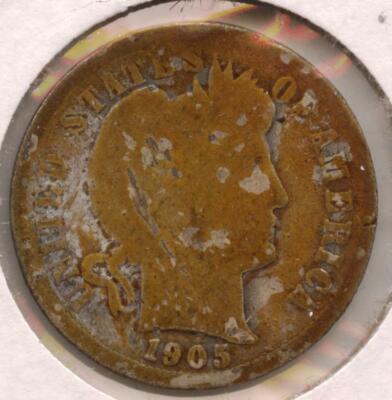 1905-O Dime Barber Argento - Micro O - Zecca Di New Orleans - MA606 | eBay