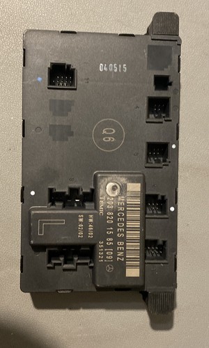 01-07 Mercedes W203 C230 C55 AMG Front Left Side Door Control Module ...