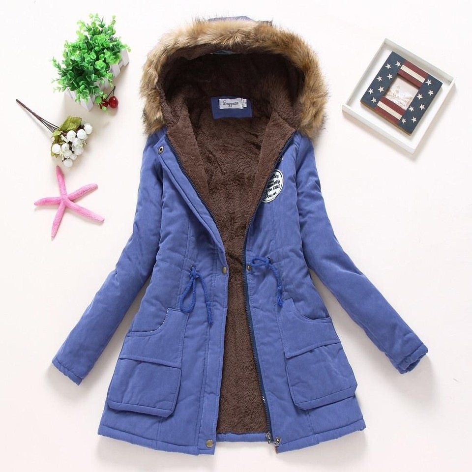 chamarras mujer chaqueta mujer abrigo de invierno nieve mujer Abrigo ...