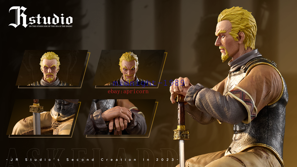 JR Studio Vinland Saga 1/6 Lucius Artorius Castus Figure Statue Resin ...
