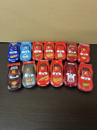 Lot of 13 Disney Pixar CARS Diecast Collection Loose Lot Lightning ...