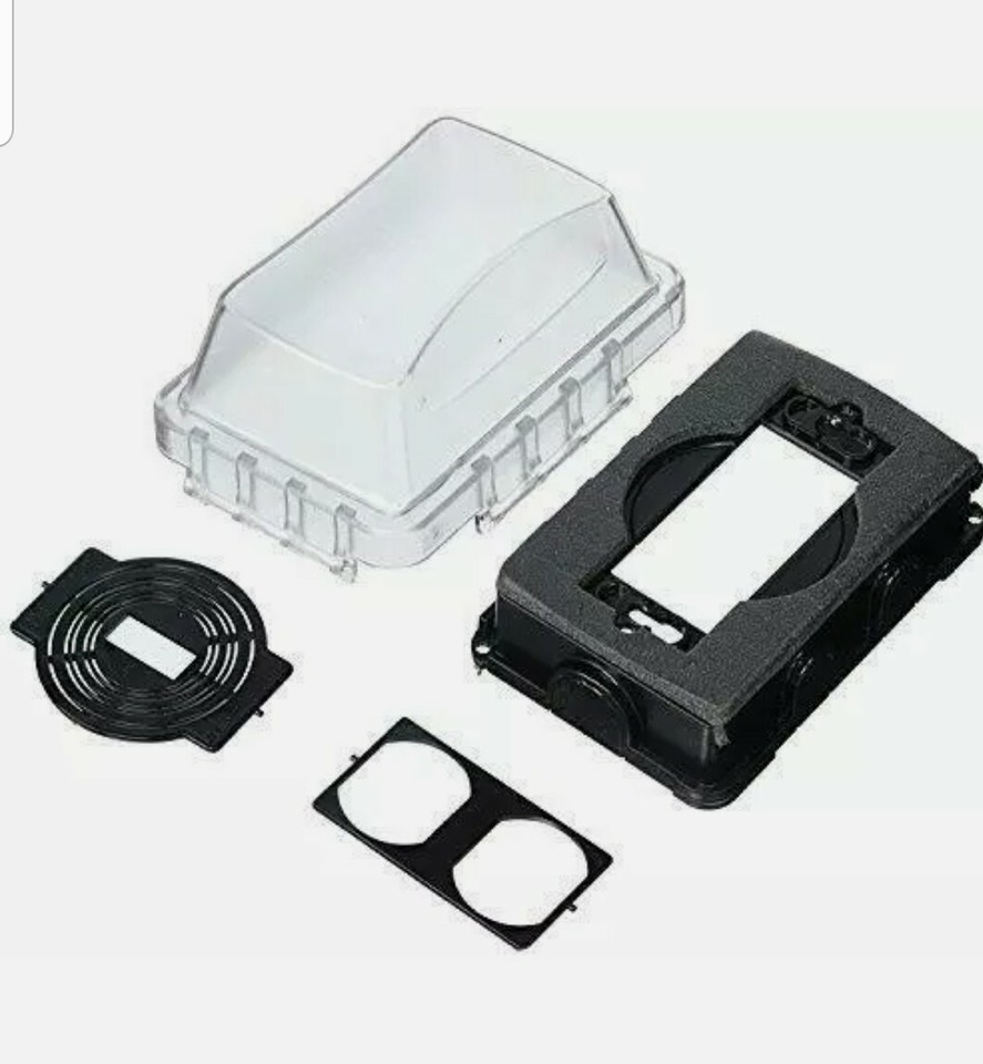 TAYMAC MM410C Single-Gang Horizontal/Vertical Mount Weatherproof Cover ...