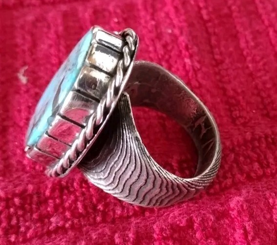 Cuttle Bone Cast Native American Ring Size 14 | eBay