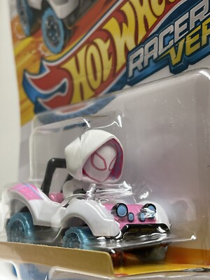 Spider-Gwen Marvel Racer Verse Hot Wheels Marvel Character Cars | eBay