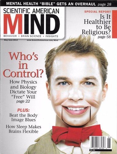 Scientific American Mind Magazine Free Will Religion and Health Body Image Brain | eBay
