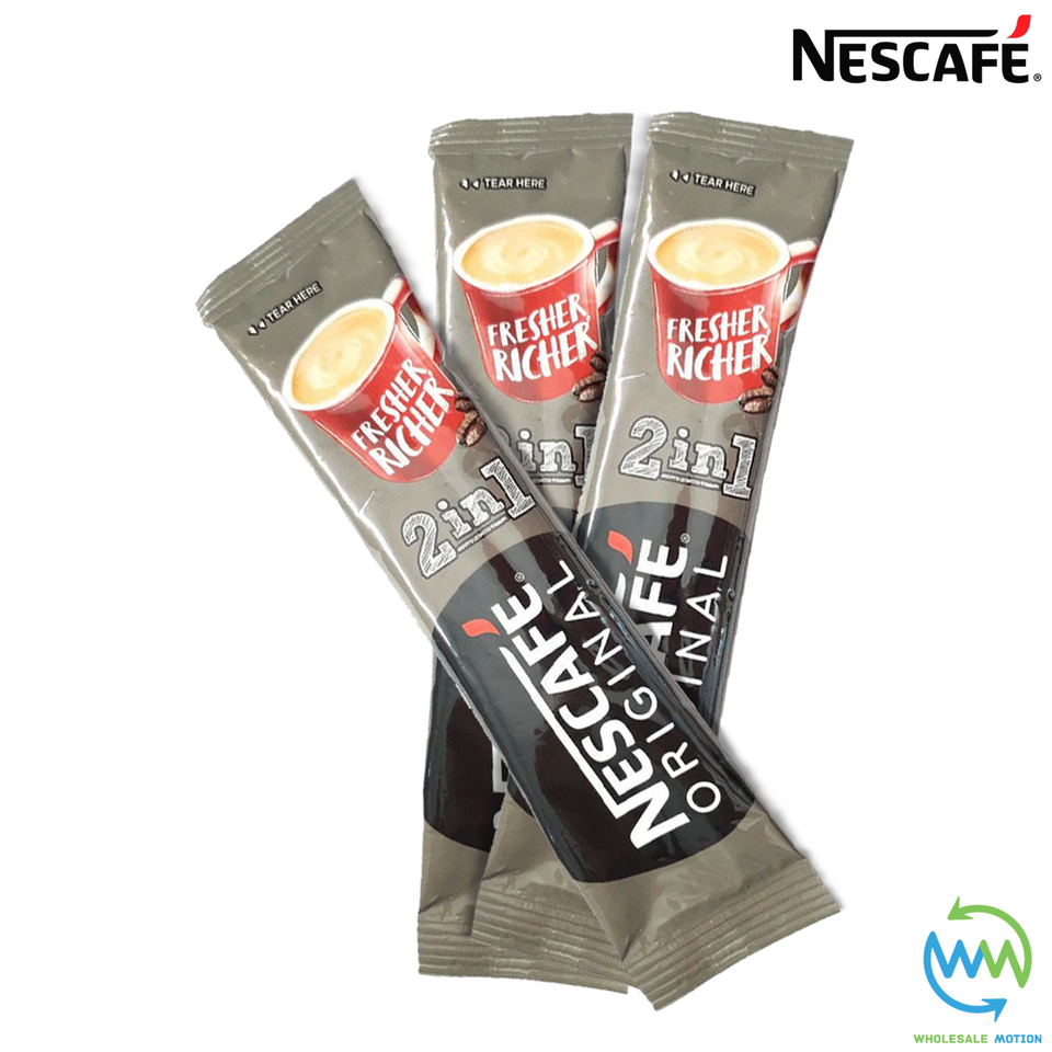 NESCAFE 2 In 1 ORIGINAL Individual COFFEE Sachets CUP Instant Sticks ...