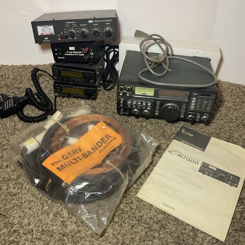 ICOM IC-R7000 HF, VHF, UHF Wide Band Communication Receiver Ham Radio ...