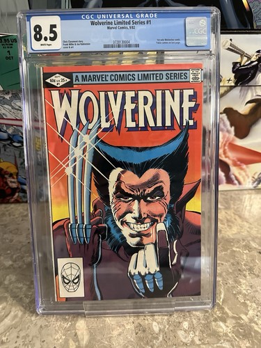 Wolverine Limited Series #1 CGC 8.5 WP (1982 Marvel Comics) - Unpressed ...
