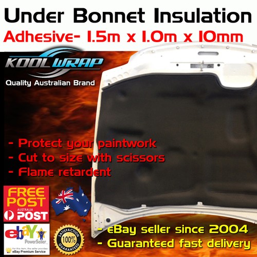 Under Hood Bonnet Insulation Adhesive 6mm Heat Resistant Felt 1.0m - 1 ...