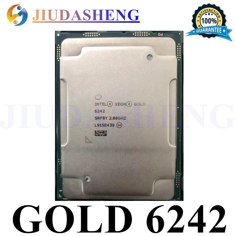 Intel Xeon Gold 6242 SRF8Y 2.80GHz 16 core 22MBLGA-3647 c621 CPU ...