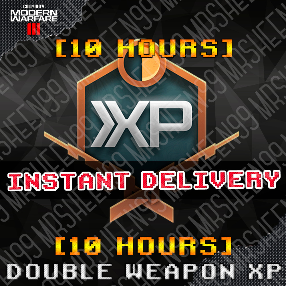 [10 HOURS] Call of Duty Modern Warfare 3 III Double Weapon XP Codes 2XP ...