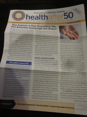 University Of California Berkeley Health After 50 Newsletter December ...