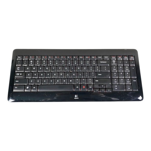 Logitech K340 Wireless Keyboard Compact Design Black - No usb adapter ...