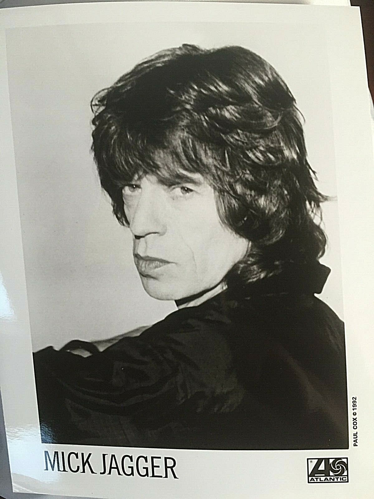 MICK JAGGER RARE 1992 COMPLETE PRESS KIT FOR HIS SOLO LP "WANDERING ...